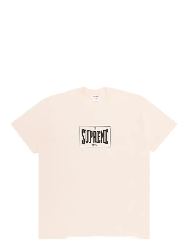 Supreme Warm Up Tee 'pale - Pink