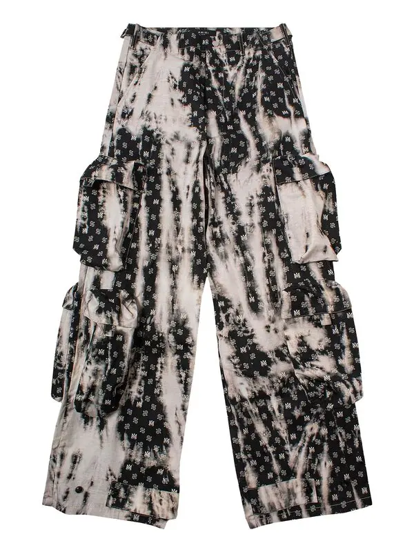 Amiri Paisley Utility Pant - Black