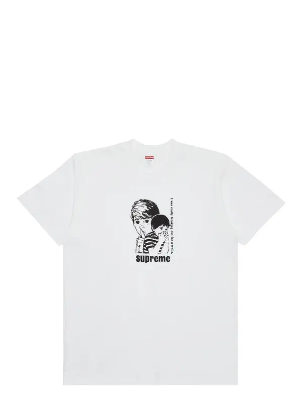 Supreme Freaking Out Tee - White