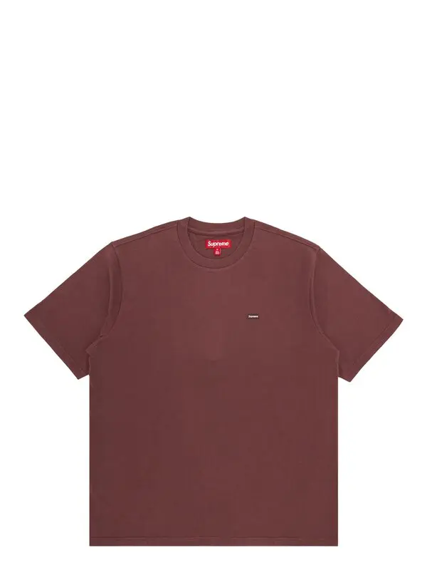 Supreme Small Box Tee 'washed Plum - Purple