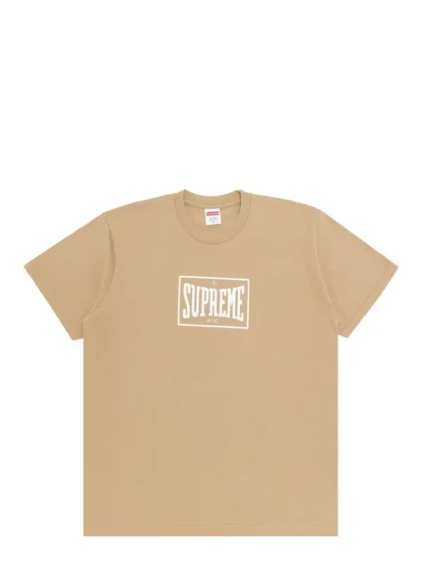 Supreme Warm Up Tee 'khaki - Tan