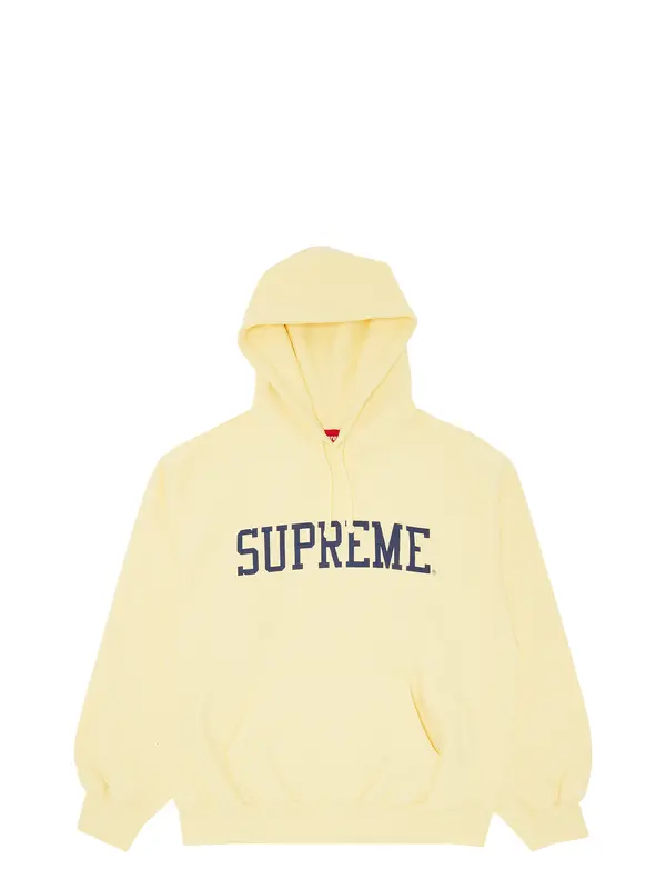 Supreme Varsity Hooded Sweatshirt - Yellow