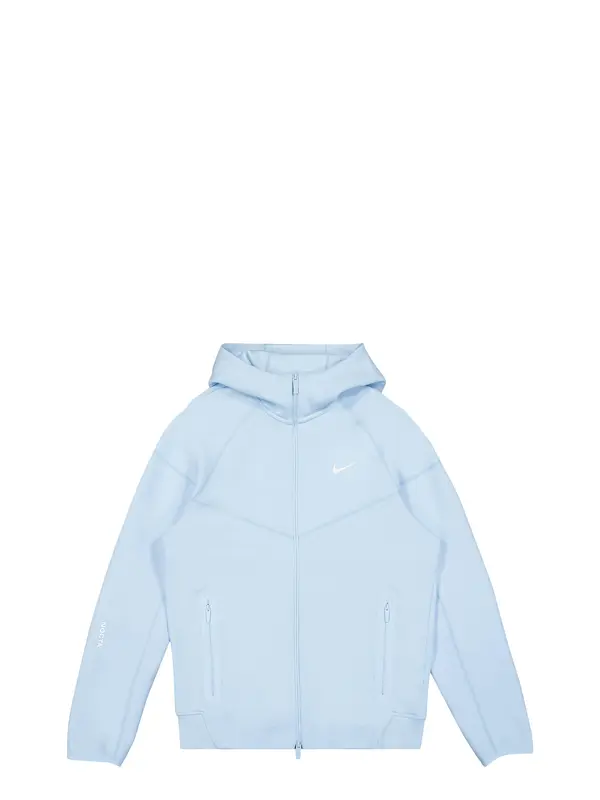 Nike X Nocta Tech Fleece Full Zip Hoodie 'cobalt Tint - Blue