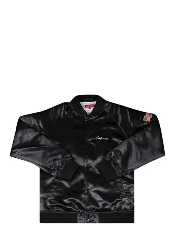 Supreme Betty Boop Satin Club Jacket - Black