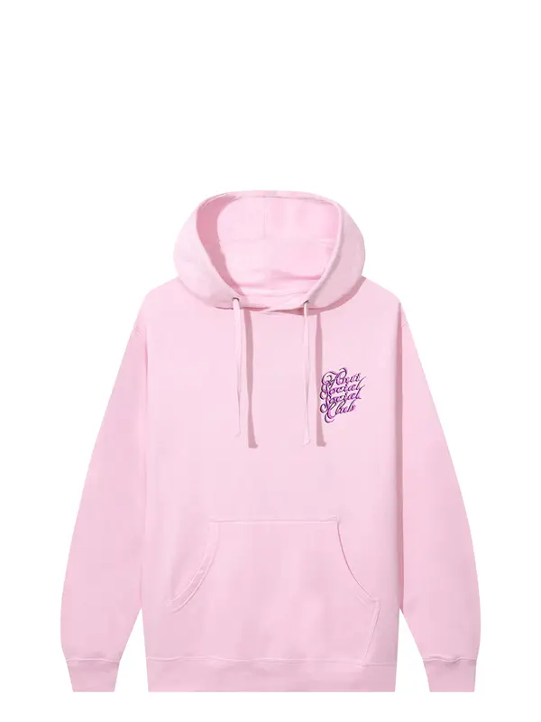 ANTI SOCIAL SOCIAL CLUB Eyelash Hoodie - Pink