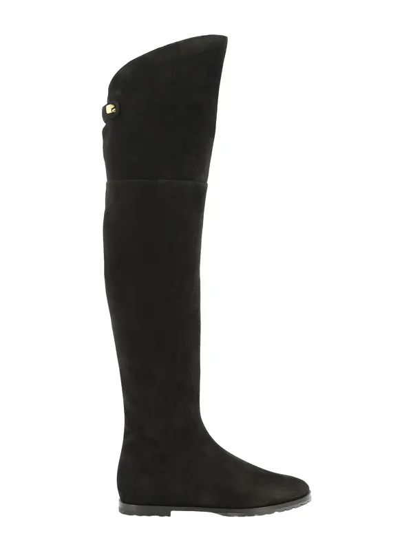 MAISON SKORPIOS Stefania Over-the-knee Boots - Black