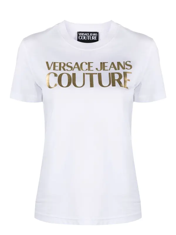 Versace Logo-print T-shirt - White