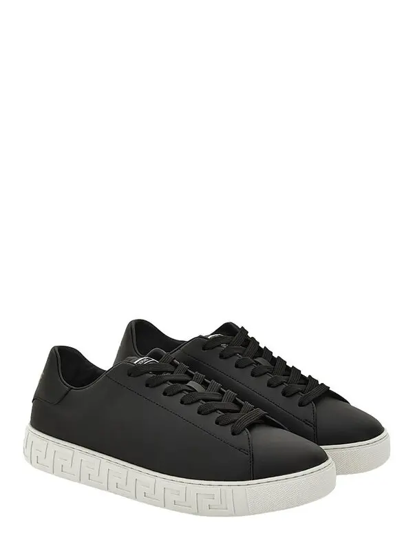 Versace Lace-up Sneakers - Black