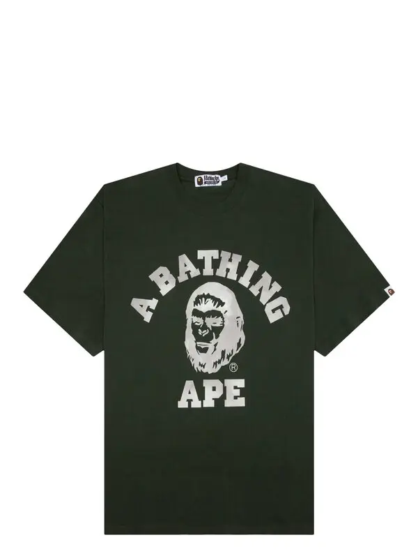 A BATHING APE College Graphic T-shirt - Green