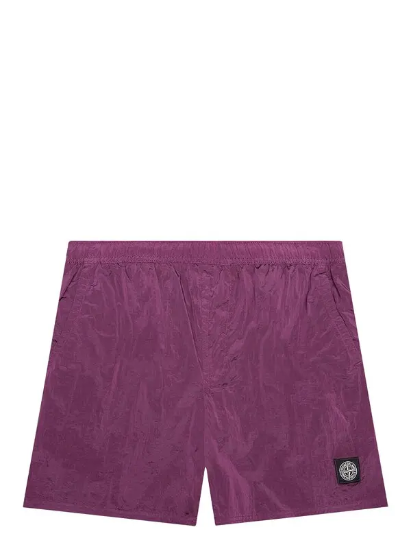 Stone Island Nylon Metal Shorts - Red