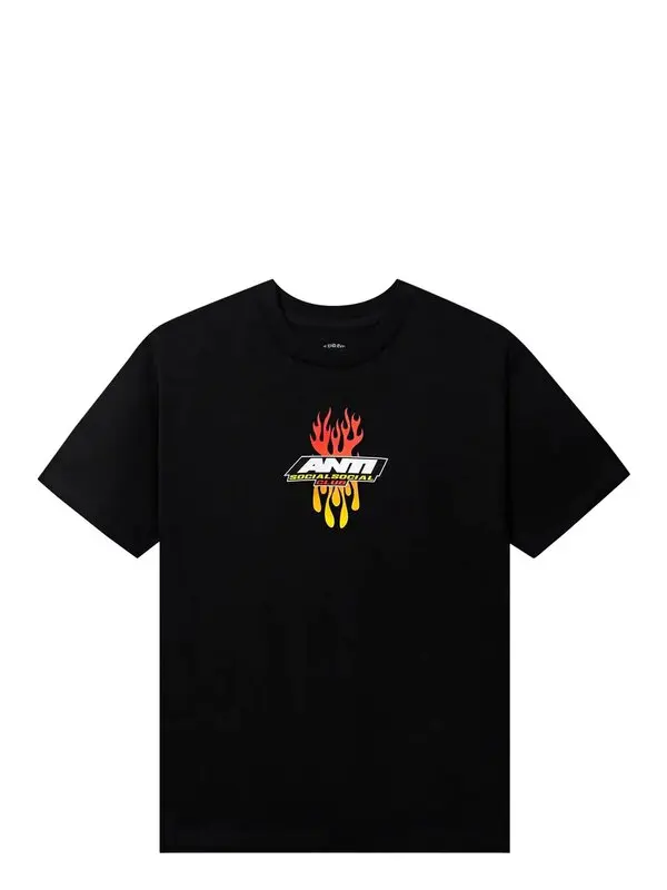 ANTI SOCIAL SOCIAL CLUB Hot At First Tee - Black