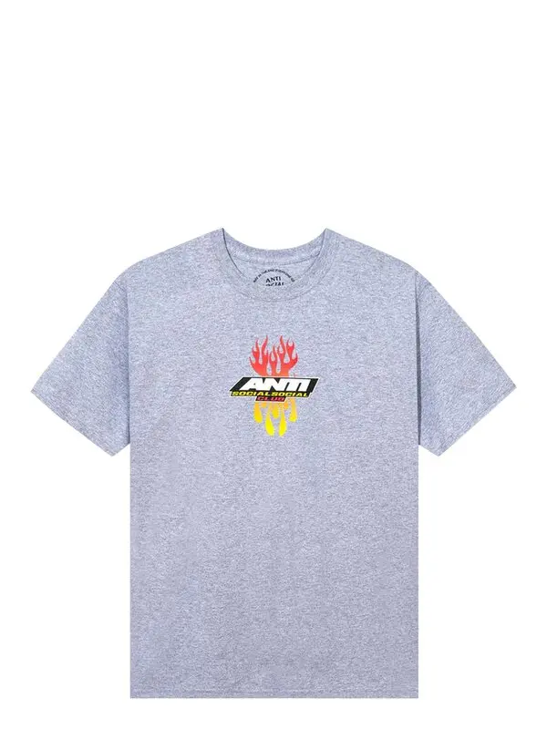 ANTI SOCIAL SOCIAL CLUB Hot At First Tee - Grey