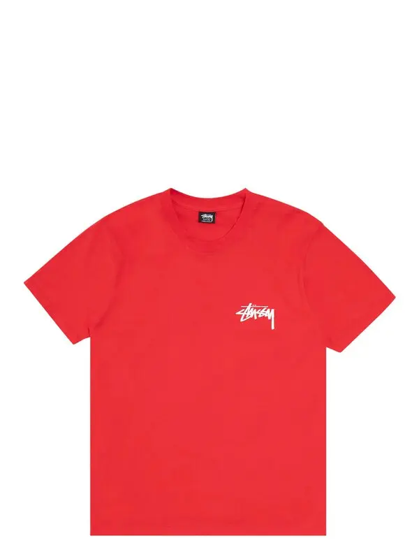 StÜssy Fuzzy Dice Tee - Red