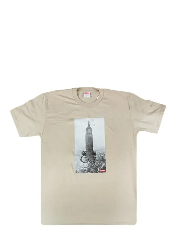Supreme Mike Kelley The Empire State Building T-shirt 'clay - Brown