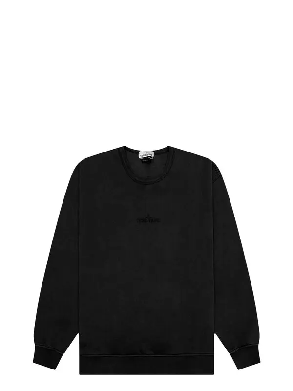 Stone Island Crewneck Sweatshirt - Black