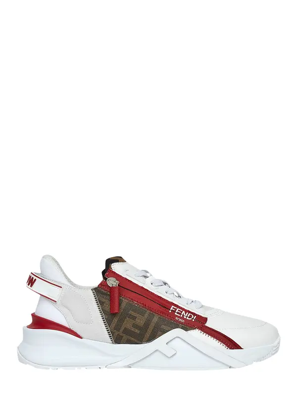 Fendi Flow Slip-on Sneakers - White