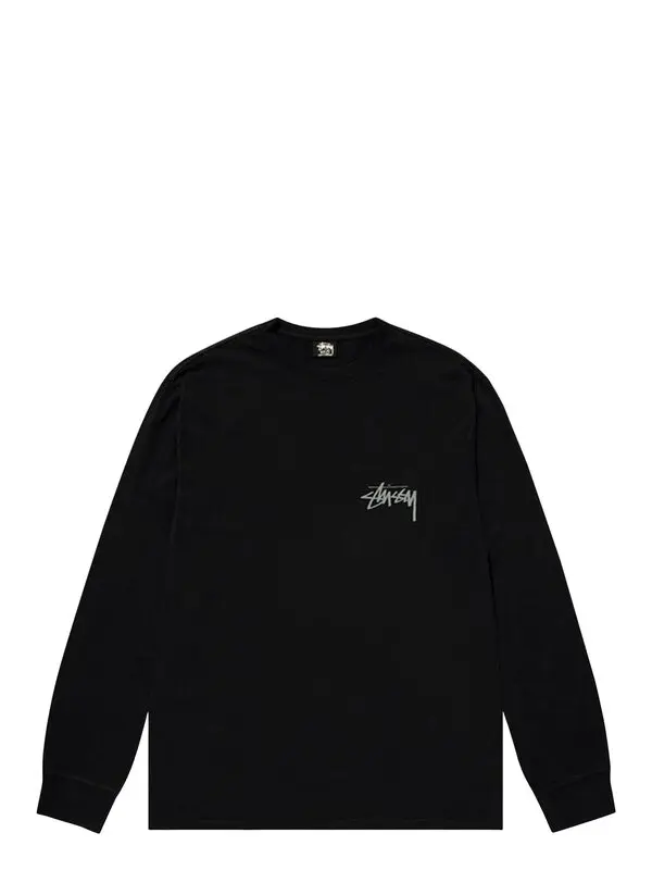 StÜssy Landin Long-sleeve Tee - Black