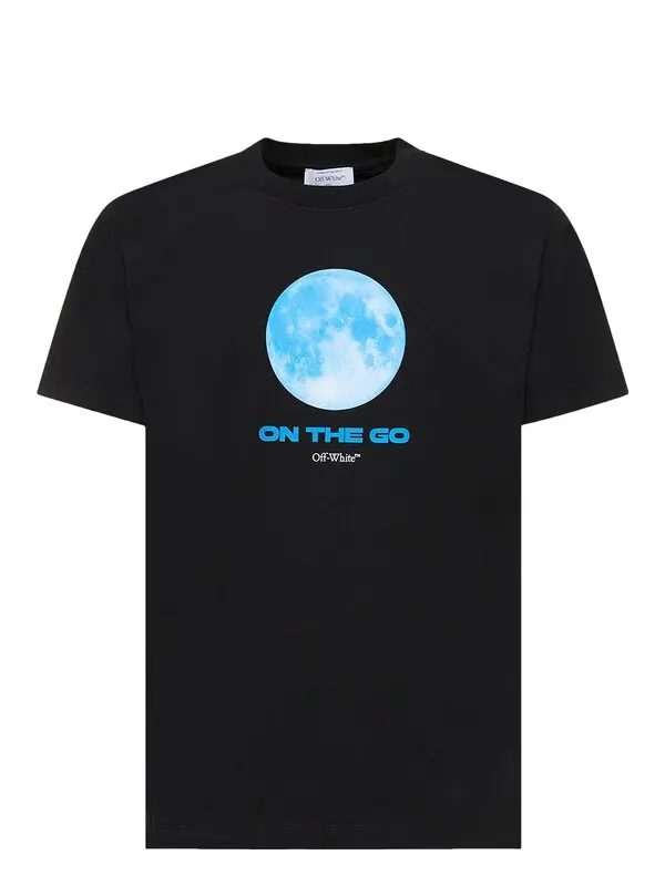 Off-White Onthego Moon Slim Short-sleeve Tee /multicolor - Black