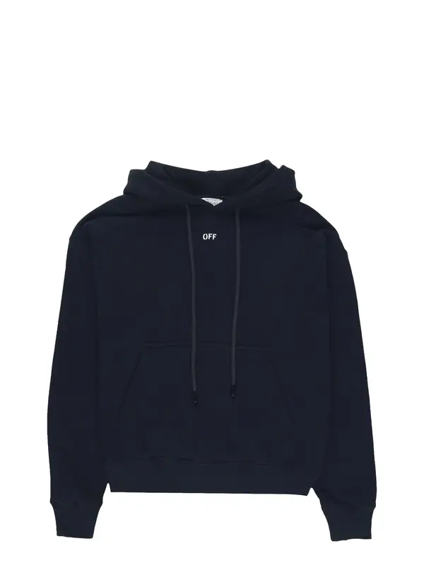 Off-White Double Moon Arrow Skate Hoodie - Black