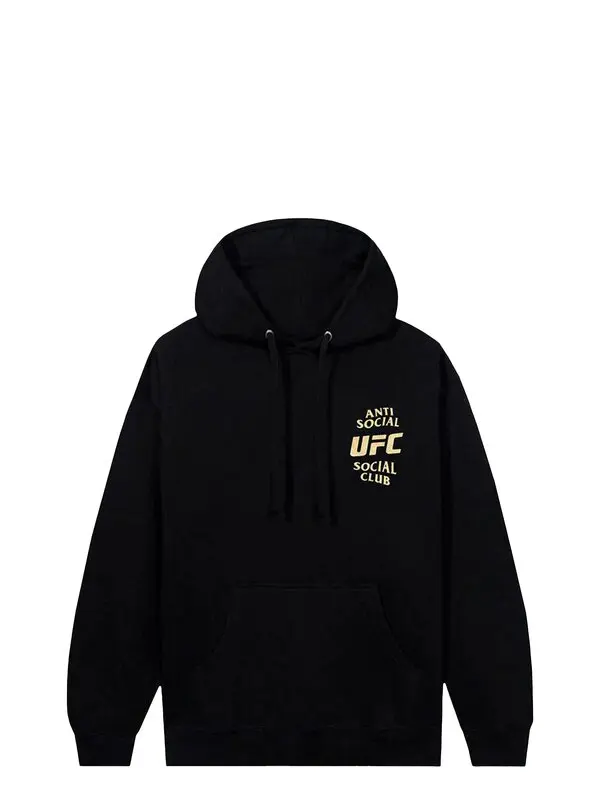 ANTI SOCIAL SOCIAL CLUB X Ufc Self-titled Hoodie - Black