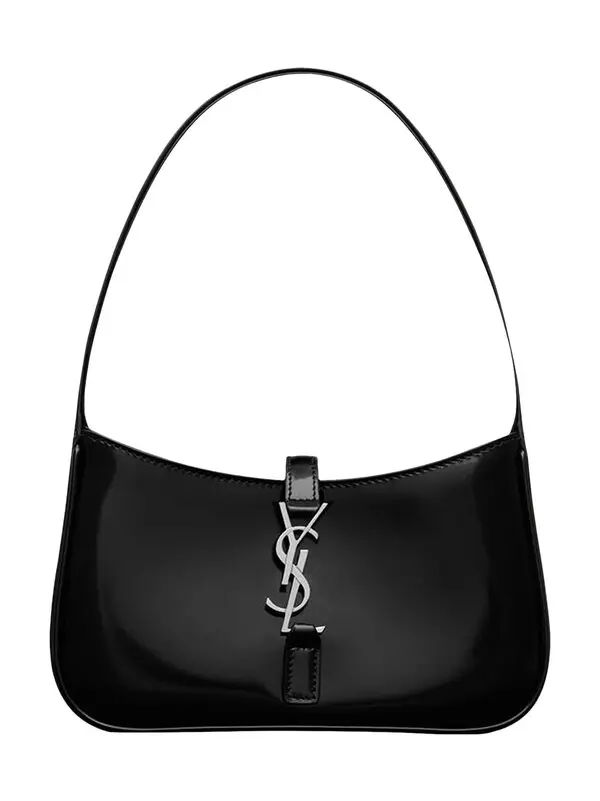 Saint Laurent Mini Le 5 A 7 Hobo Bag - Black