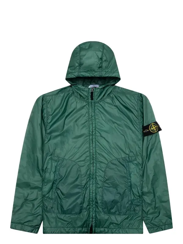 Stone Island Packable Hooded Jacket - Green