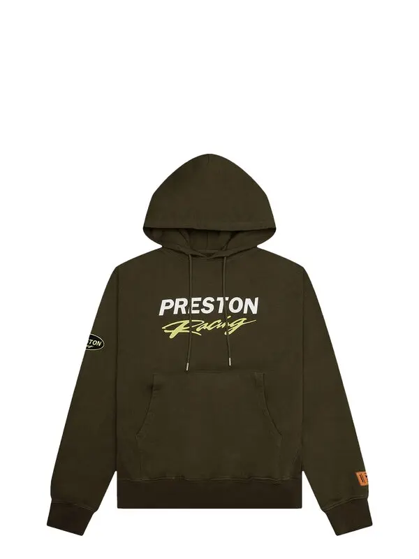 Heron Preston Racing Hoodie - Green