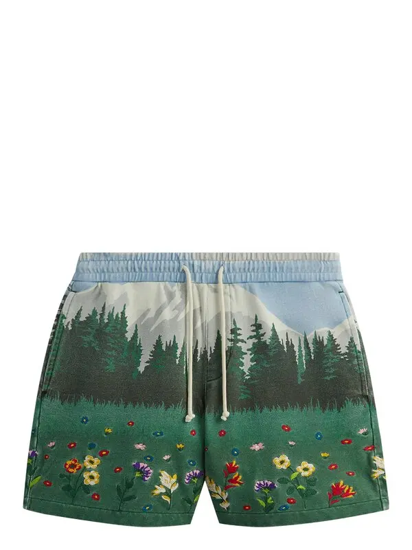 Kith Scenic Fleece Curtis Short - Multicolor