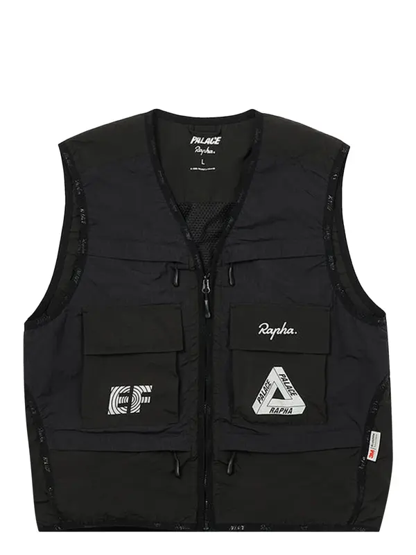 PALACE X Rapha Ef Education First Utility Vest - Black
