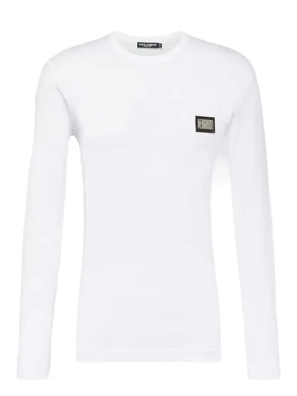 Dolce & Gabbana Logo Cotton T-shirt - White