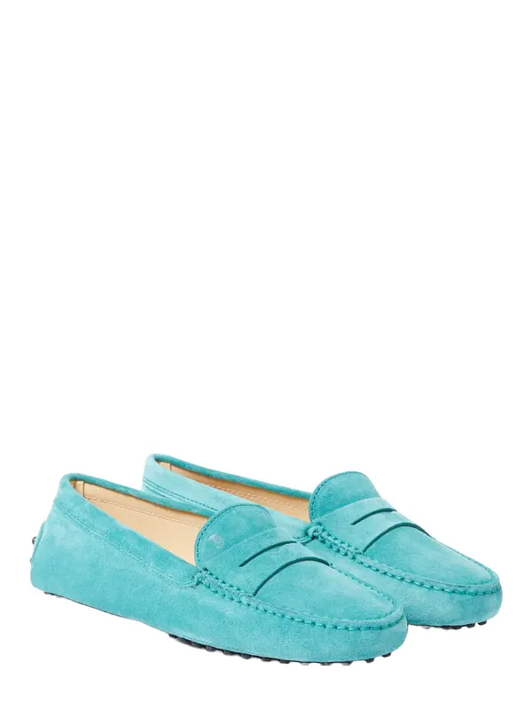 TOD'S Gommino Moccasins - Green