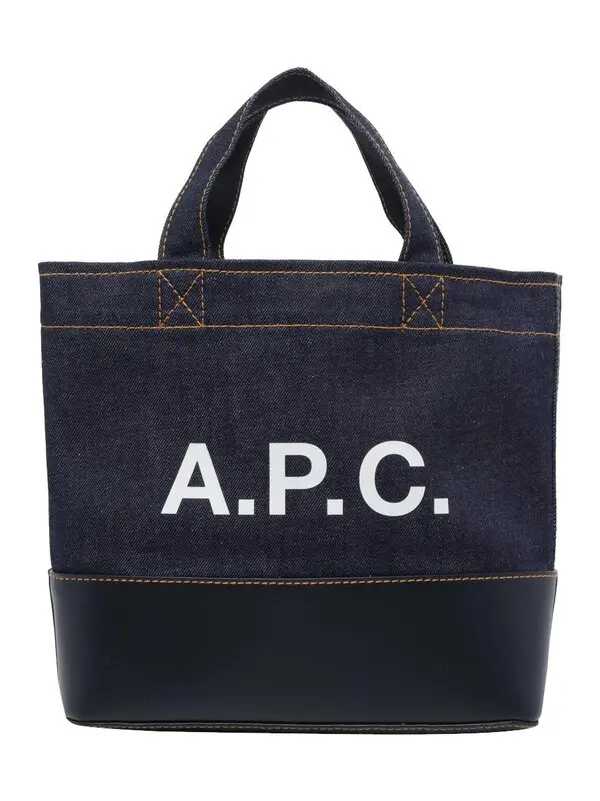 A.p.c. Mini Axel Tote Bag - Blue