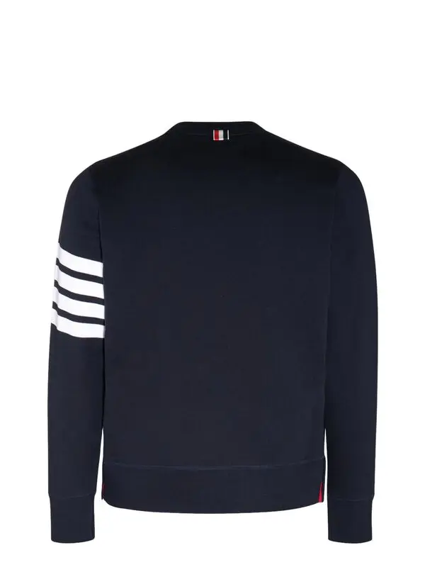 Thom Browne Cotton Sweatshirt - Blue