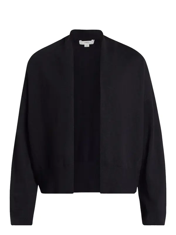Vince Open-front Cardigan - Black