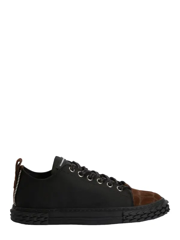 GIUSEPPE ZANOTTI Blabber Lace-up Sneakers - Black