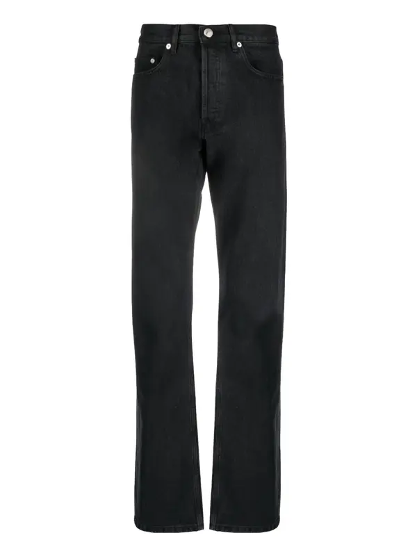 A.p.c. Standard Straight-leg Jeans - Black