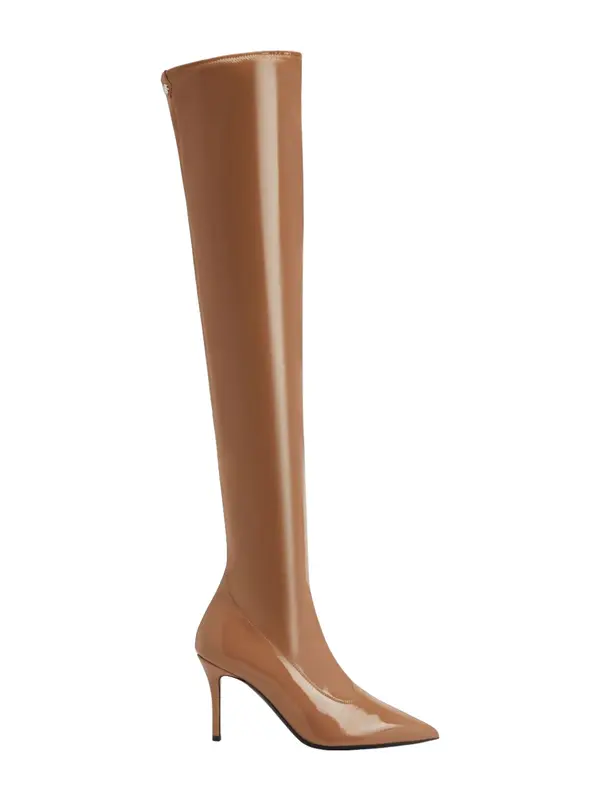GIUSEPPE ZANOTTI 90mm Makanzie Thigh-high Boots - Pink