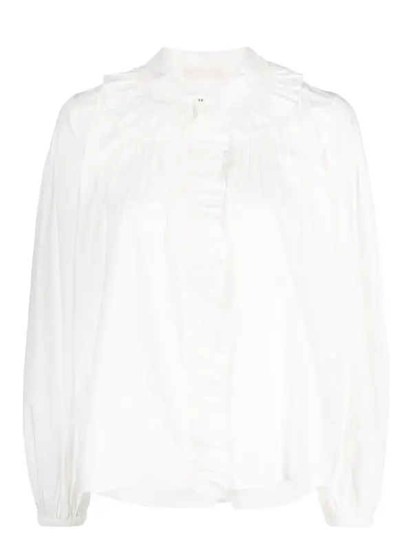 Ulla Johnson Dolores Cotton Blouse - White