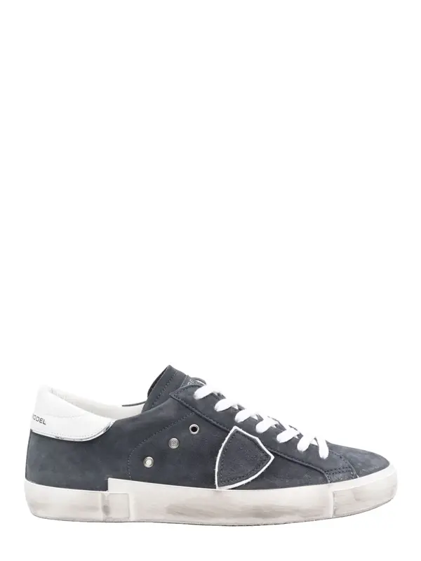 Philippe Model Logo-patch Sneakers - Blue