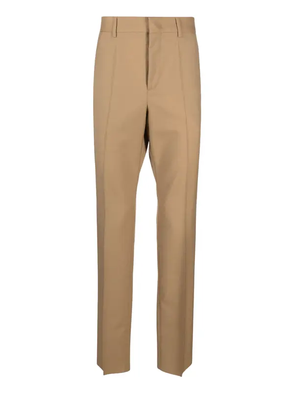 Valentino Garavani Wool-blend Trousers - Neutrals
