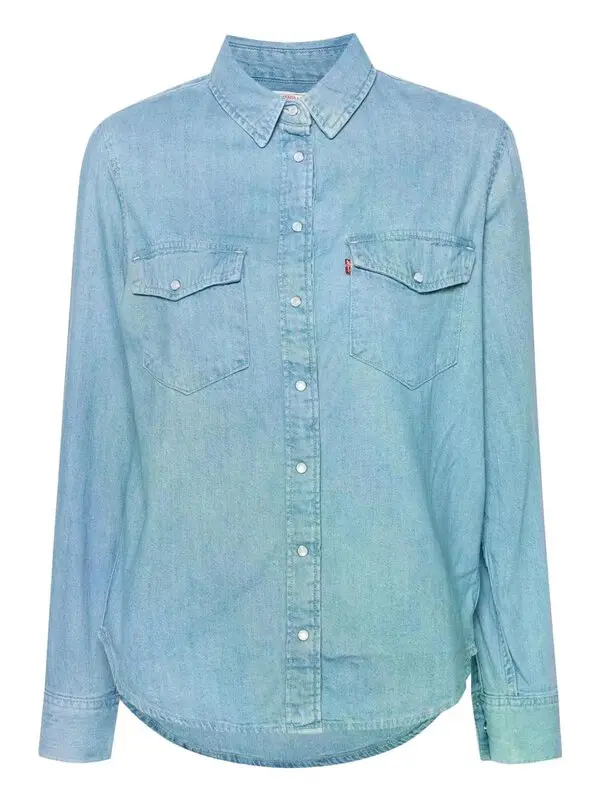 LEVI'S Cotton Denim Shirt - Blue