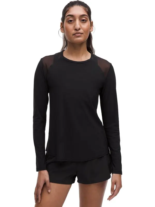 Lululemon Sculpt Long-sleeve Shirt - Black