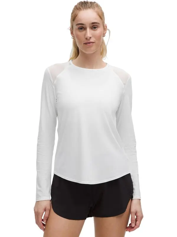 Lululemon Sculpt Long-sleeve Shirt - White