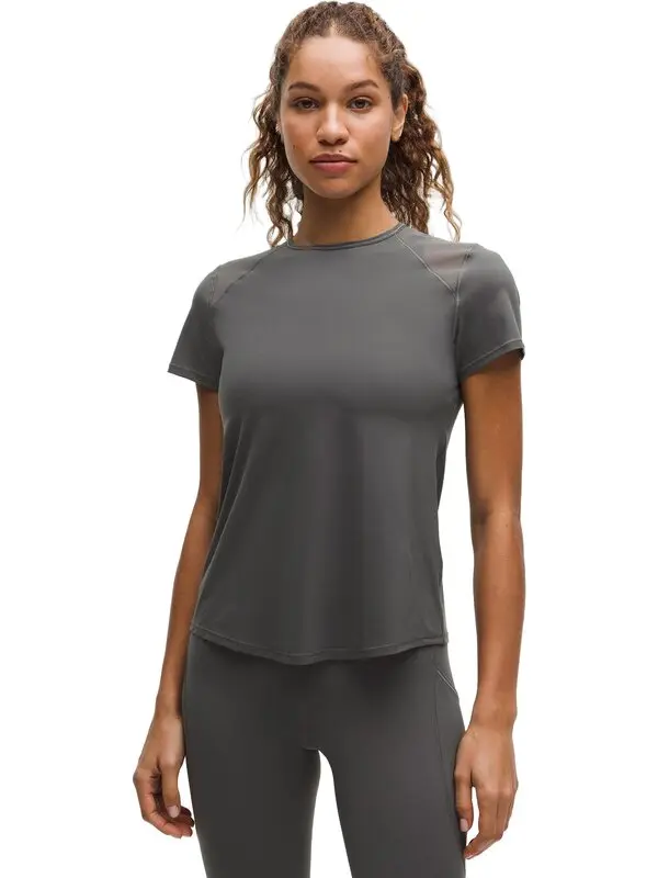 Lululemon Sculpt Short-sleeve T-shirt - Onyx Grey