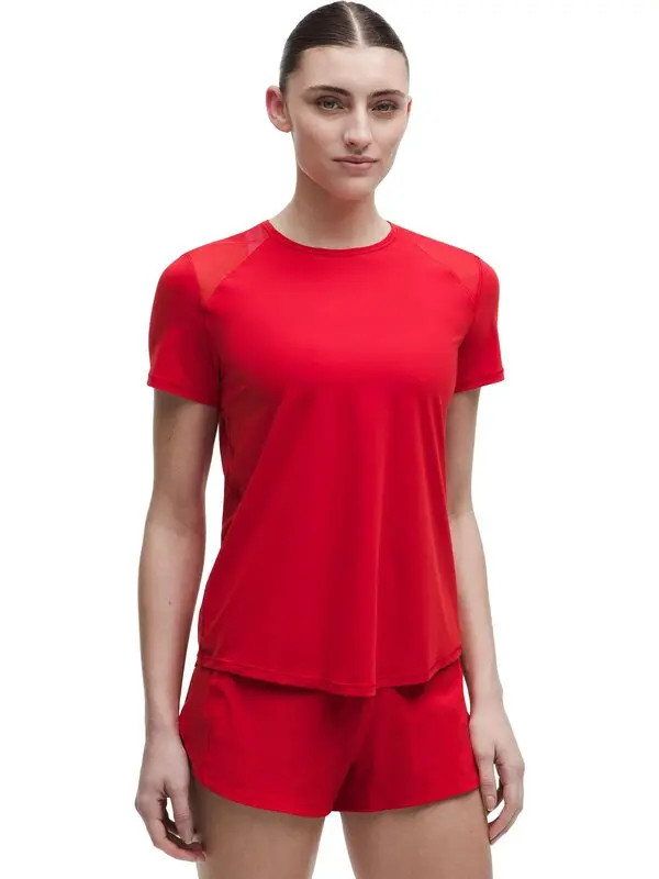 Lululemon Sculpt Short-sleeve T-shirt - Oxford Red