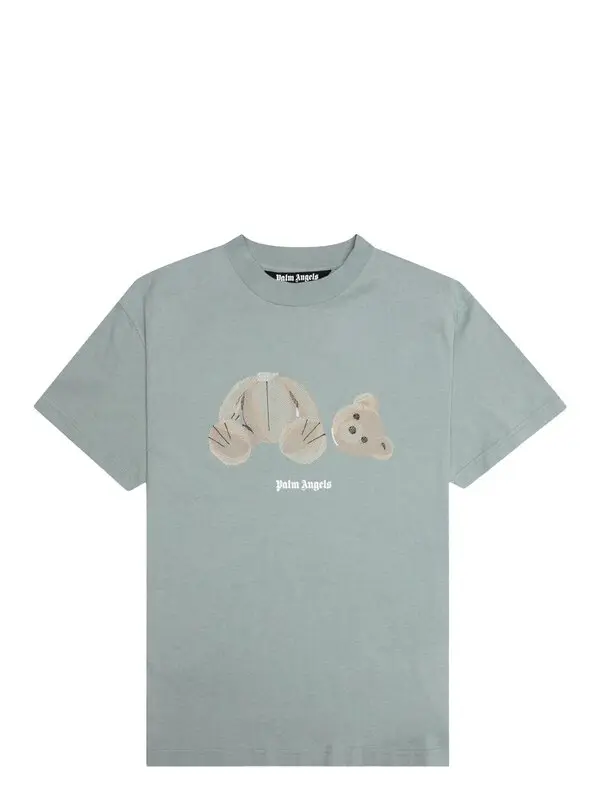 Palm Angels Bear Classic Tee /brown - Grey
