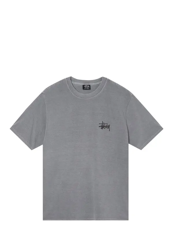StÜssy Basic Pigment Dyed Tee - Grey