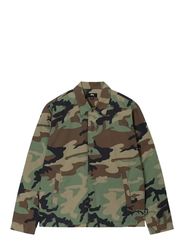 StÜssy Coach Shirt 'camo - Multicolor