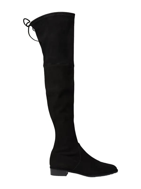 STUART WEITZMAN Stretch-suede Over-the-knee Boots - Black