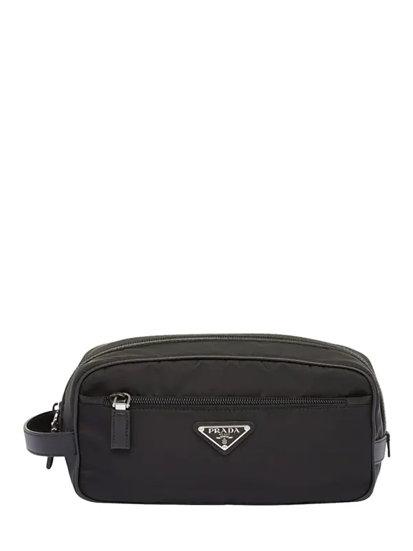 Prada Nylon Toiletry Bag - Nero